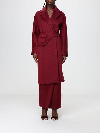 Hanita Manteau long peignoir en m&eacute;lange de rayonne avec ceinture &agrave; la taille