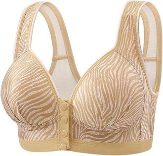 Generic Soutien-gorge &agrave; armatures pour femme - Maintien fort - Confortable - Fleurs - Bretelles r&eacute;glables - Bretelles larges - Dos nu - Soutien-gorge sans arm