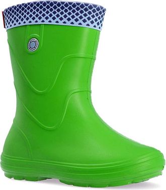 Demar federleichte EVA Gummistiefel gef&uuml;ttert Regenstiefel Vibes (40/41, Hellgr&uuml;n)