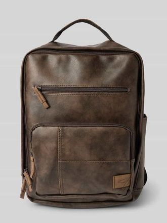 Camel Active Rucksack mit Label-Patch Modell LAOS