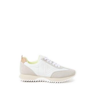 Guess Baskets bi-mati&egrave;re en cuir m&eacute;lang&eacute;