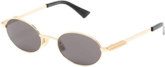 Bottega Veneta unisex, Accessoires, Jaune, Taille: 52 MM Ribbon Lunettes de soleil