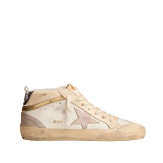 Golden Goose Homme, Chaussures, Beige, Taille: 37 EU Mid Star Baskets