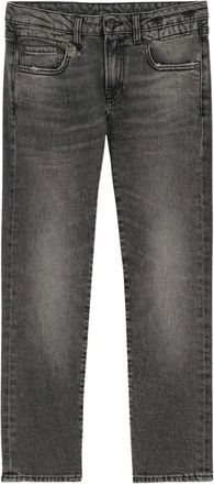 R13 Femme, Jeans, Noir, Taille: W28 Boy Straight Jean