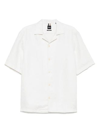 BOSS Hemd mit Reverskragen - Nude