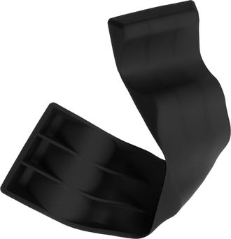 Lurrose Faltbarer Roter Weinflaschenhalter aus Flexiblem Silikon Stapelbare Flaschenablage mit Rutschfesten Mulden Kompakte Getr&auml;nketr&auml;ger Matte f&uuml;r K&uuml;hlschra