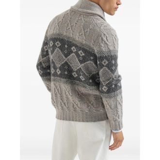 Brunello Cucinelli Cardigan - Gray