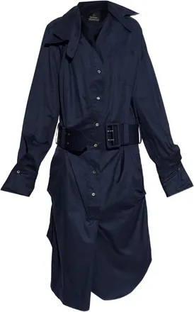 Vivienne Westwood Oversized Drunken Shirt Dress