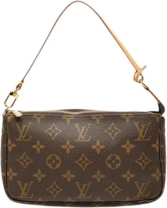 Louis Vuitton Pochette Accessoires Pre-owned - Femme - Pre-owned - Brun - Taille: ONE Size