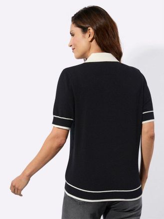 Witt Strickpullover Halbarm-Pullover Kurzarm Jersey