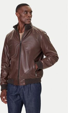 Milestone Lederjacke MSNaldo 53101821280 Braun Regular Fit