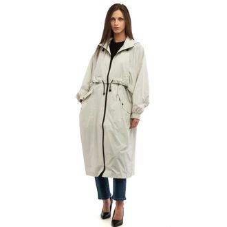 Patrizia Pepe Femme, Manteaux, Gris, Taille: 38 FR Parka
