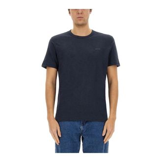 HUGO BOSS Logo T-Shirt - - Tops - Herren - Blau - 2XL