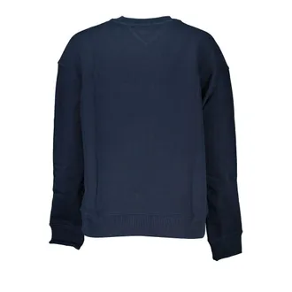 Tommy Hilfiger Logo-Appliqu&eacute; Cotton Sweatshirt - Navy