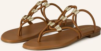 Pretty Ballerinas Zehentrenner braun