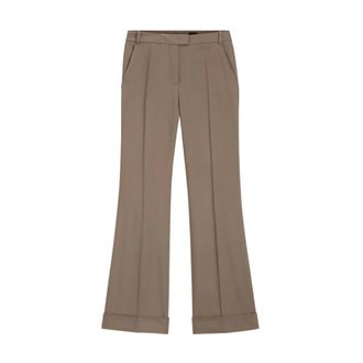 HUGO BOSS Femme, Pantalons, Beige, Taille: 38 FR Pantalon droit
