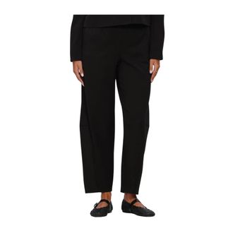 Object Objlisa HW Ankel Barrel Pant - - Trousers - Damen - Schwarzk - L