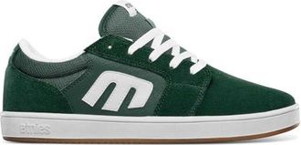 Etnies Cresta - Tige renforcée en Silhoutte Classique et Force Shield pour Une Chaussure Durable et élégante 2025, Vert/Blanc, 45 EU