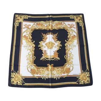 Versace Femme, Accessoires, Multicolore, Taille: ONE Size Barocco Silk Scarf