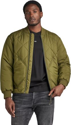 G-Star G-Star RAW Herren Diamond Qlty Bomber, Grün (dark olive D23963-D199-C744), XL