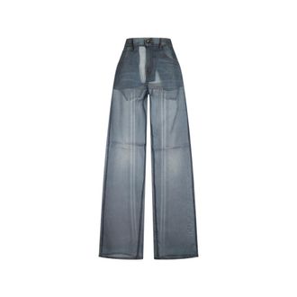 Haikure Femme, Jeans, Bleu, Taille: W25 Bonnie Wide Jeans
