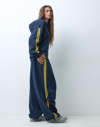 Collusion jogger ample XL de sport bleu marine