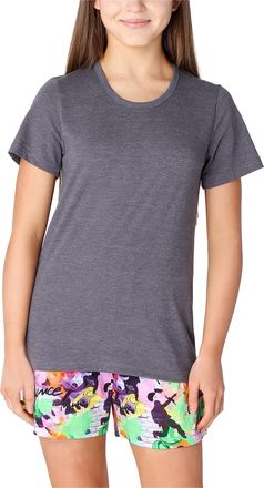 Merry Style Damen Schlafanzug Zweiteiler Pyjama lang bunt mit Muster MS10-268 (Dunkelmelange/Dance, 164)