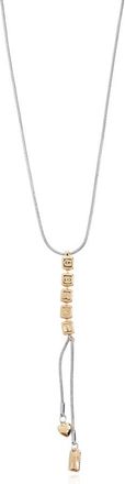 Coach Femme, Accessoires, Gris, Taille: ONE Size Collier pendentif