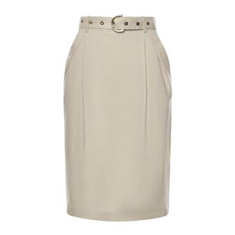 Pinko Pinko, Femme, Jupes, Beige, Taille: 40 FR Pencil Skirt