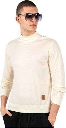 Bally Pull &agrave; col roul&eacute; - Homme - Pulls - Beige - Taille: XL