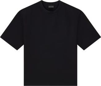 Emporio Armani T-shirt ample textur&eacute; &agrave; manches courtes