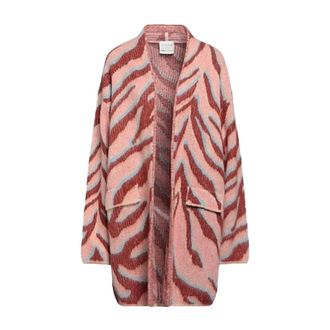 Forte_Forte Luxuri&ouml;ser Jacquard-Cardigan - - Knitwear - Damen - Mehrfarbig - L