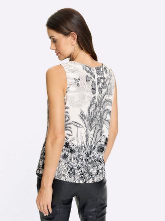 Heine Blusentop Druck-Top &Auml;rmellos