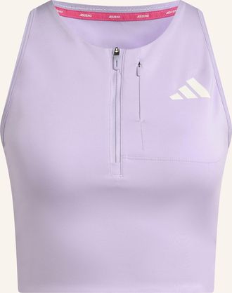 adidas Lauftop Adizero Crop lila