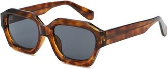 Generic Lunettes De Soleil Tendance, Sportives Et D&eacute;coratives For Hommes Et Femmes, Id&eacute;ales For Les Vacances &Agrave; La Plage.(Brown)