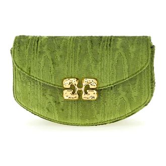 Ganni Femme, Sacs, Vert, Taille: ONE Size Lulu Wallet On Chain