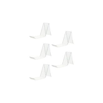 Artibetter TOGEVAL 5 St&uuml;ck Acryl Schuhaufbewahrung Schuhaufsteller mit Humanisiertem Bogen Design Stabile und Leichte Sneaker Pr&auml;sentation f&uuml;r Einzelhandel und S