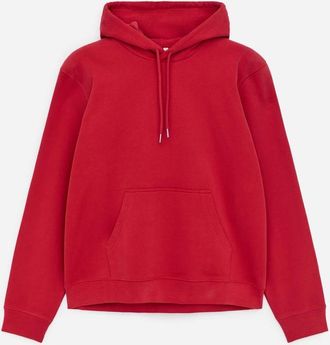 Arket Sweatshirt Mit Kapuze -Rot
