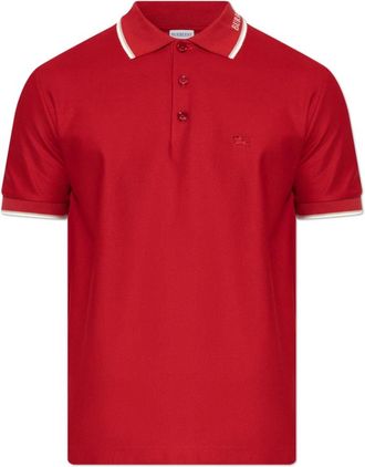 Burberry Homme, Tops, Rouge, Taille: XL Evan Cuff Polo