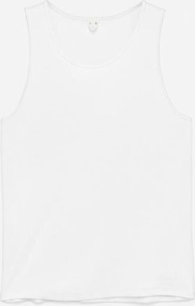 Arket Geripptes Tanktop -Wei&szlig;