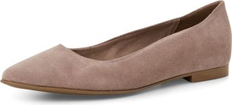 Tamaris Ballerina Damen Blockabsatz beige,EU 38