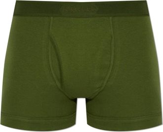 Tom Ford Homme, Sous-v&ecirc;tements, Vert, Taille: M Boxer Briefs avec Logo