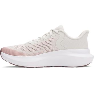Under Armour Charged Rogue 5 Damen-Sneaker, (110) Summit White/Maroon Mist/Turmaline Pink, 38 EU