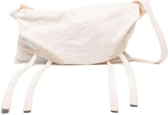 Jan-Jan Van Essche Tote Bag mit Klappe vorne - Nude