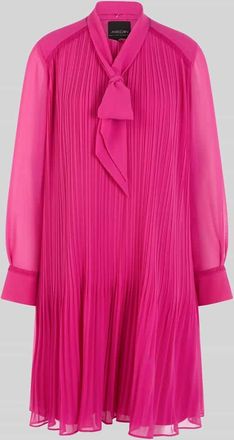 Marc Cain Knielanges Kleid mit Bindeschleife