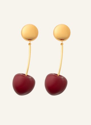 Vanessa Baroni Vanessa Baroni Ohrh&auml;nger Cherry Earrings Cherry By Glambou gold