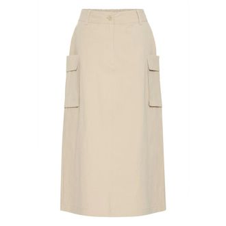 Ichi R&ouml;cke - - Skirts - Damen - Beige - M