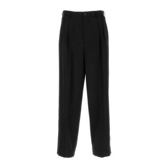 Magliano Wool Wide-Leg Link Pant - - Trousers - Herren - Schwarzk - L