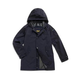 Blauer Homme, Vestes, Bleu, Taille: S Parka en polyester Trench long