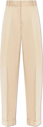 Dsquared2 Femme, Pantalons, Beige, Taille: 34 FR Pantalon &agrave; jambes larges